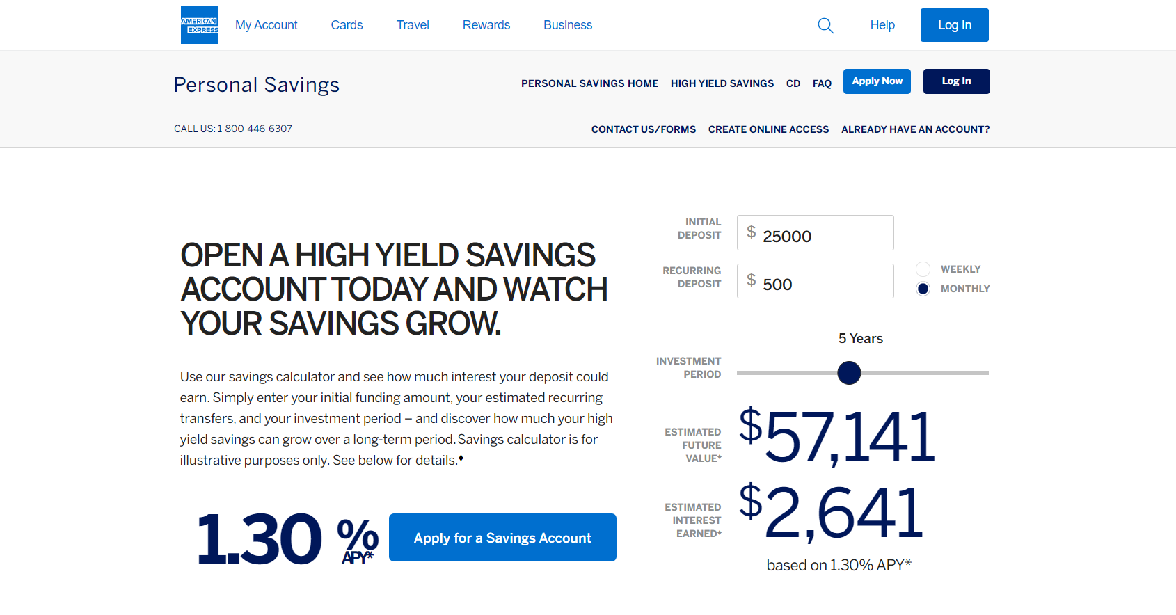 American Express Personal Savings Review | SmartAsset.com
